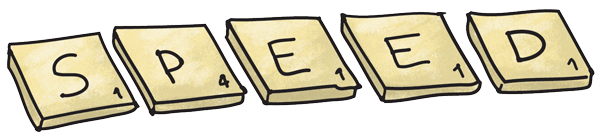 Speed Scrabble - The Game Gal